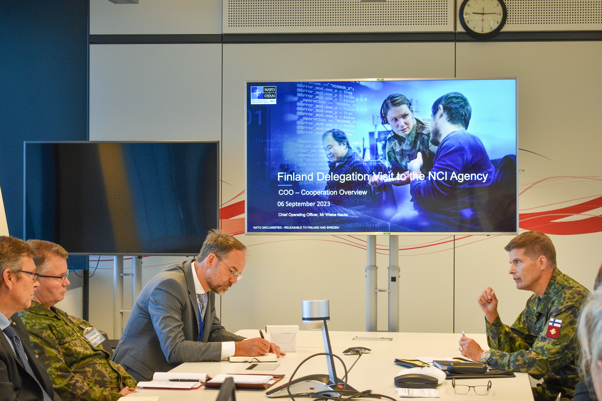 NCIA | Finland Officials visit the NATO Communications and Information ...