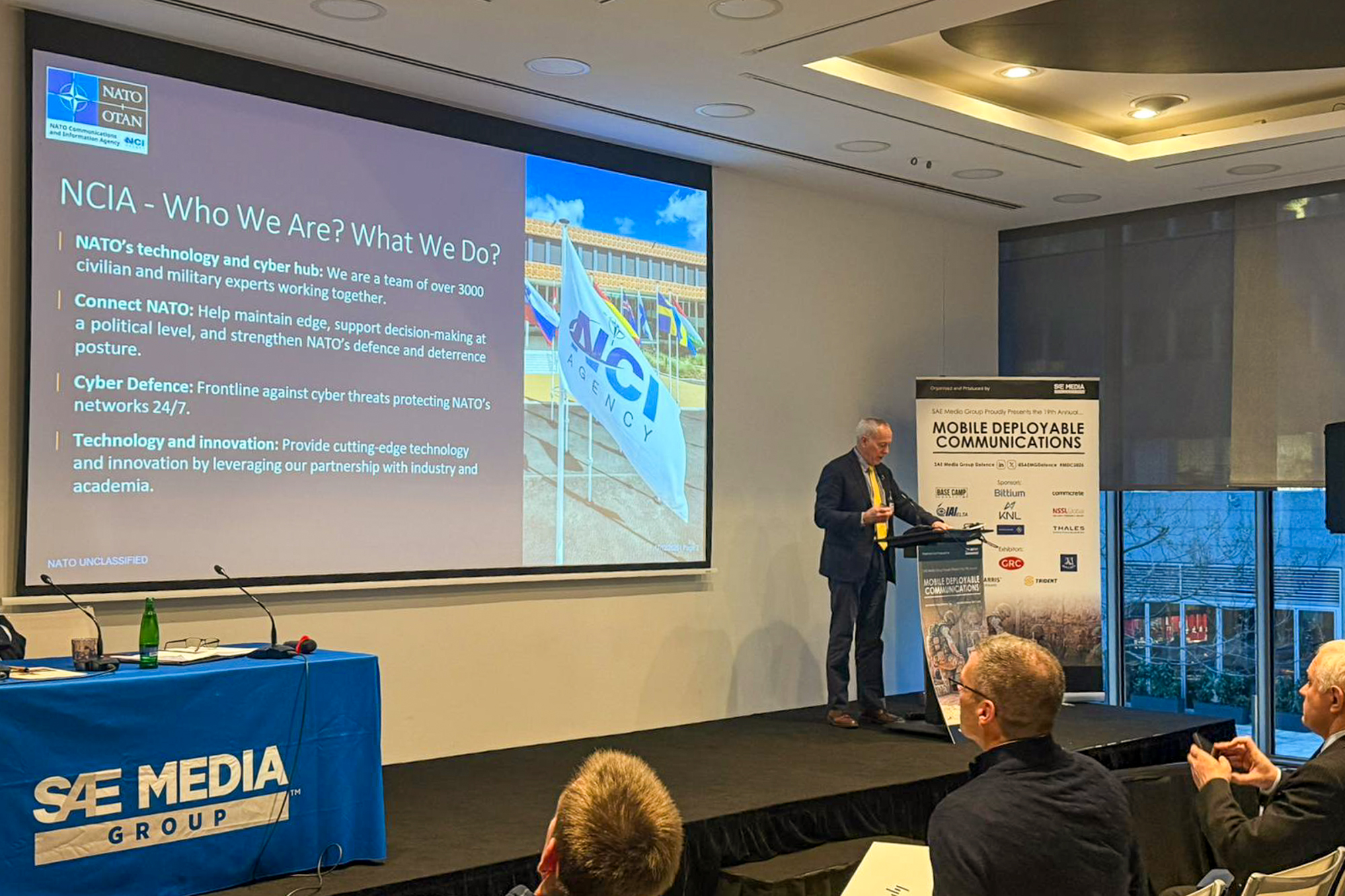 NCIA | NCIA presents at DCIS conference in Prague