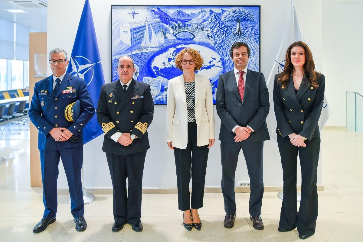 NCIA | NATO Deputy Secretary General visits NCI Academy in Oeiras