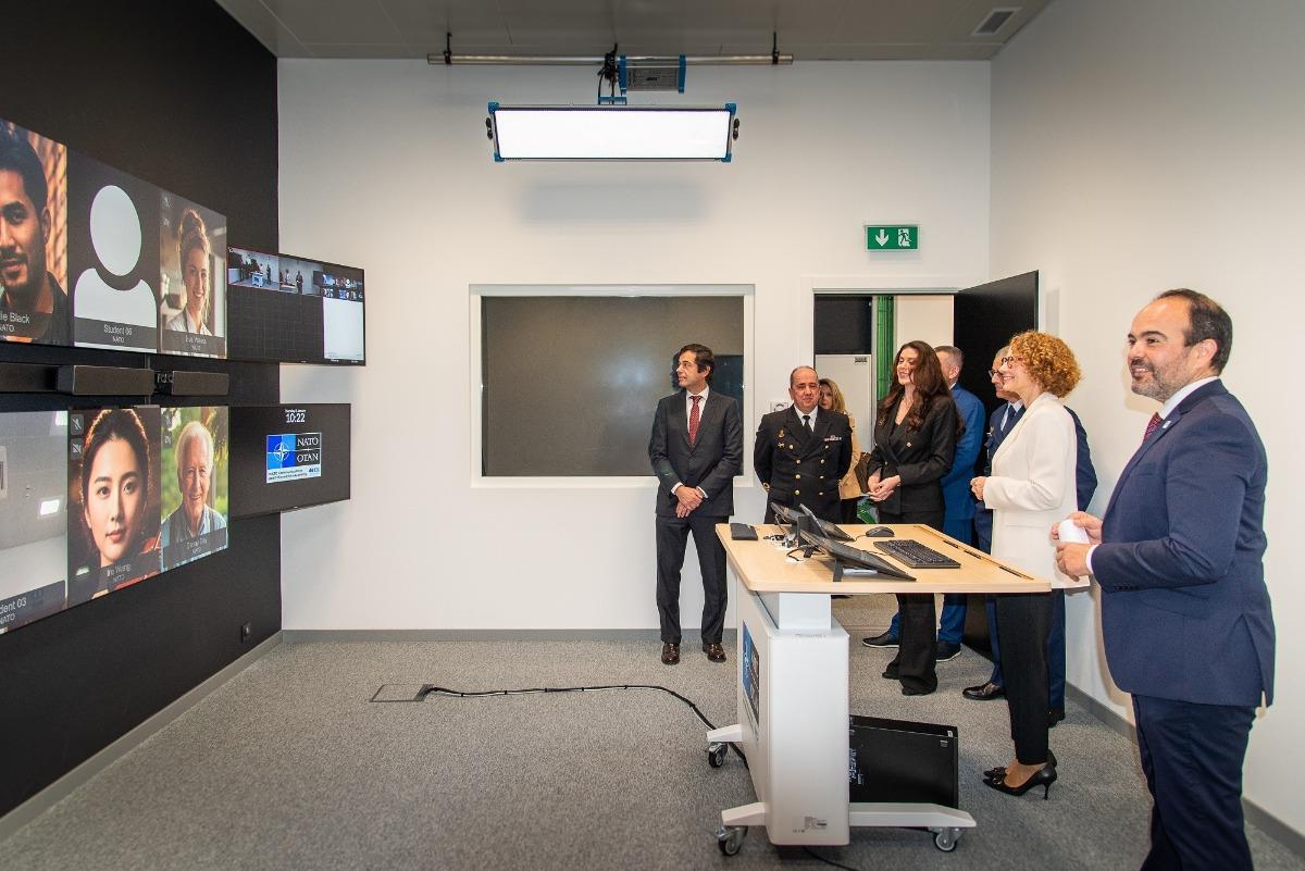 NCIA | NATO Deputy Secretary General visits NCI Academy in Oeiras